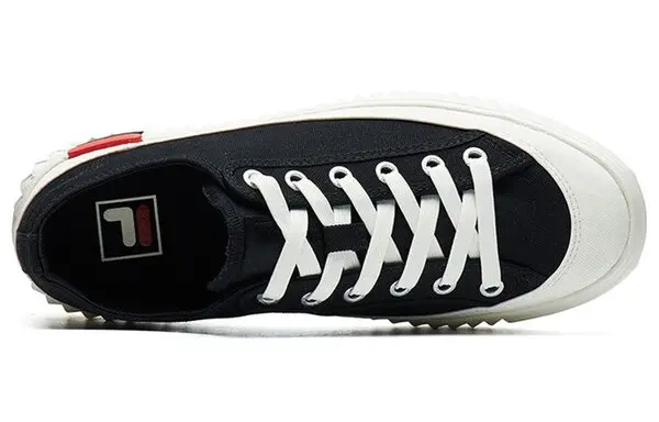 FILA Gear Canvas Lace-up Low Top Sneakers