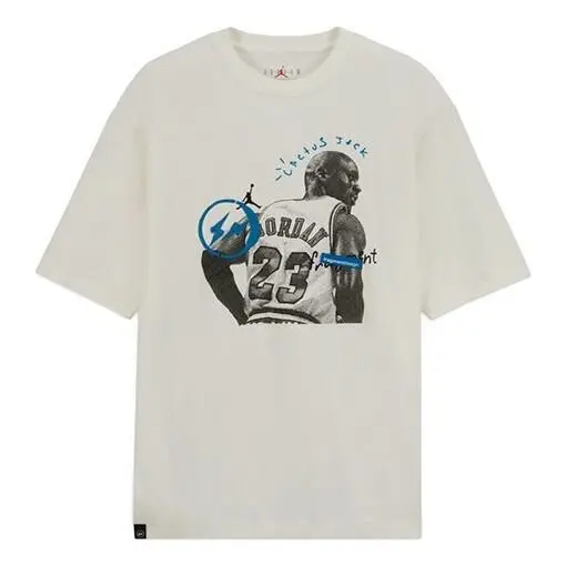 JORDAN X Travis Scott X Fragment Design T-shirt 'white - Default Color