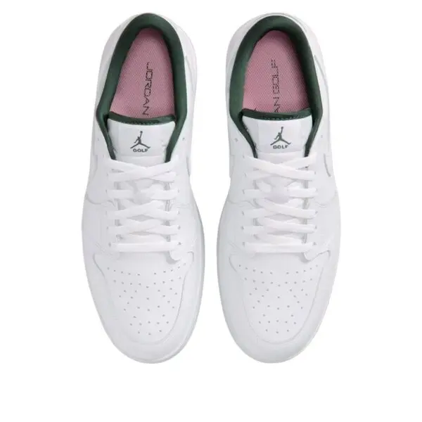 JORDAN 1 Low Golf Sneakers - White/fir/black