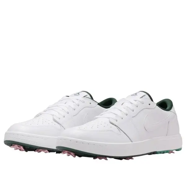 JORDAN 1 Low Golf Sneakers - White/fir/black