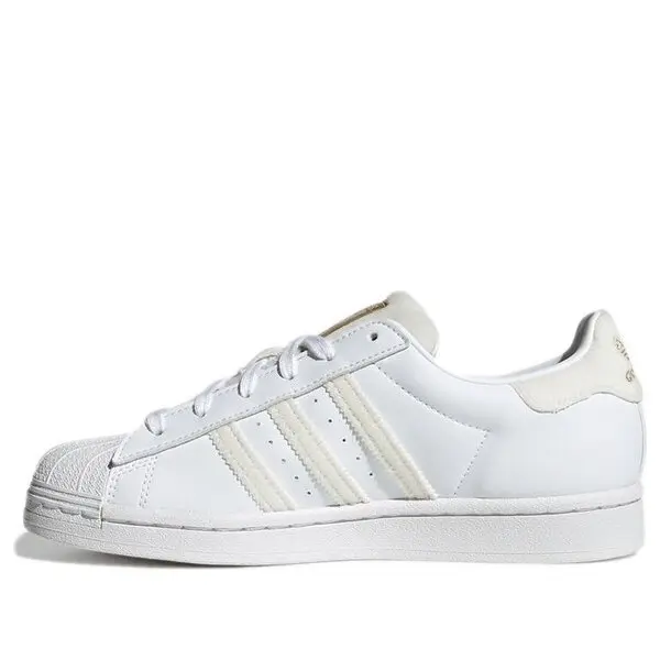 Adidas Originals Superstar Skate Shoes With Embellished Detail - White