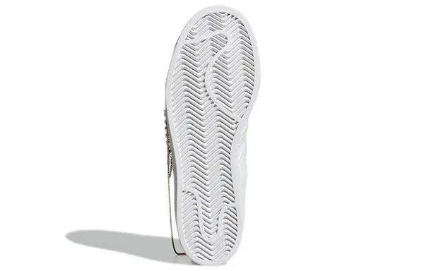 Adidas Originals Superstar Skate Shoes With Embellished Detail - White
