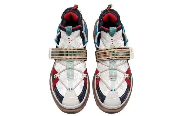 LI-NING Titan Halo 'dragon Boat Special Box' Sneakers - White/black/brown