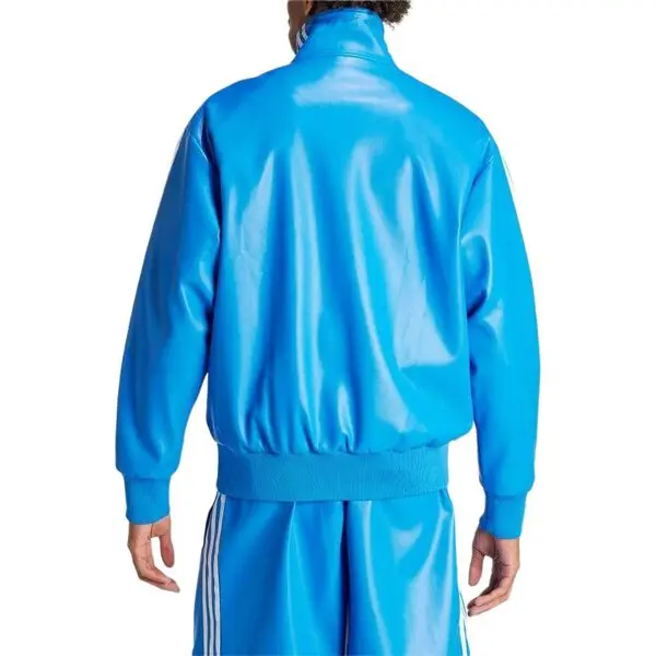 Adidas Firebird Adicolor Three Stripes Synthetic Fabric Loose Jacket