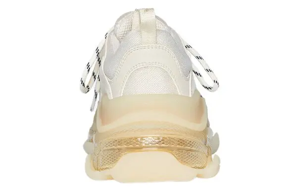 Balenciaga Triple S Sneaker Clear Sole - Cream