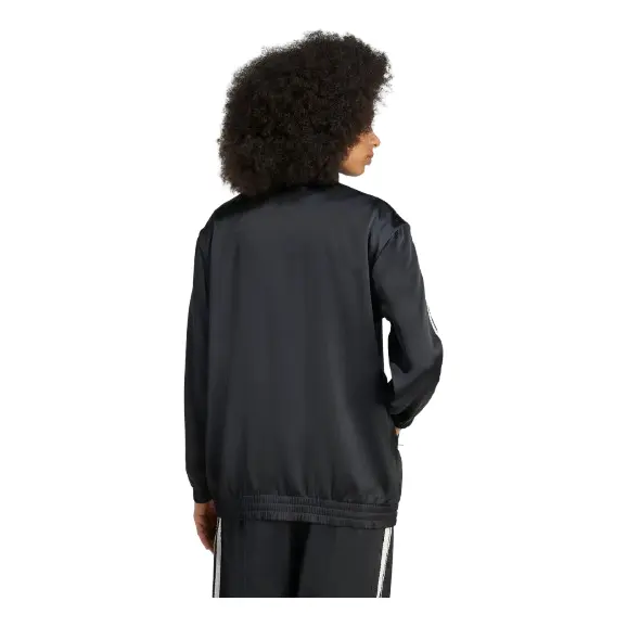 Adidas Satin Ruffle Track Jacket