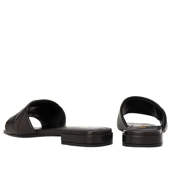 Prada Quilted Nappa Leather Sabots