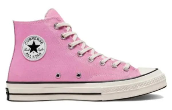 CONVERSE Chuck 70 High Top Vintage Canvas Sneakers - Pink