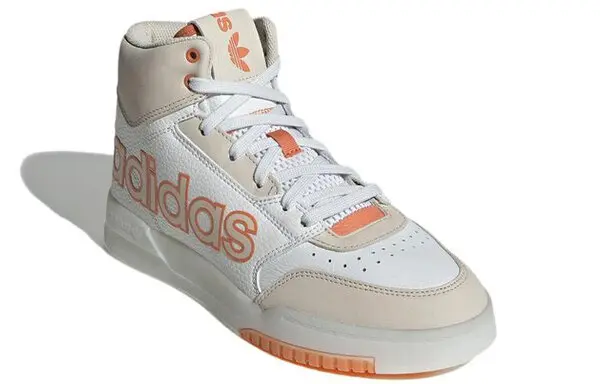 Adidas Originals Drop Step Xl Mid Top Sneakers - Cream/white