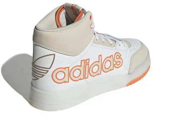 Adidas Originals Drop Step Xl Mid Top Sneakers - Cream/white