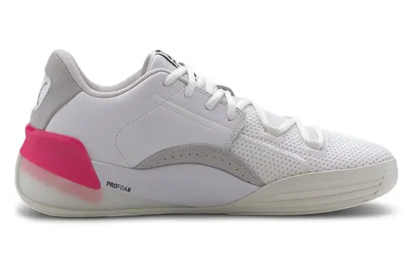 PUMA Clyde Hardwood Sneakers - Pink/blue