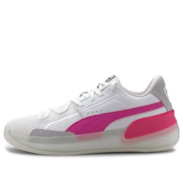 PUMA Clyde Hardwood Sneakers - Pink/blue