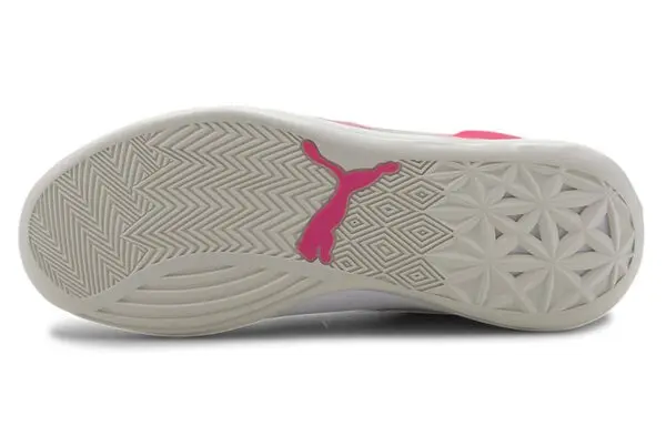 PUMA Clyde Hardwood Sneakers - Pink/blue