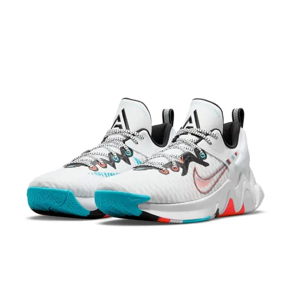 Nike Giannis Immortality Ep "force Field" Sneakers - White/clear/black