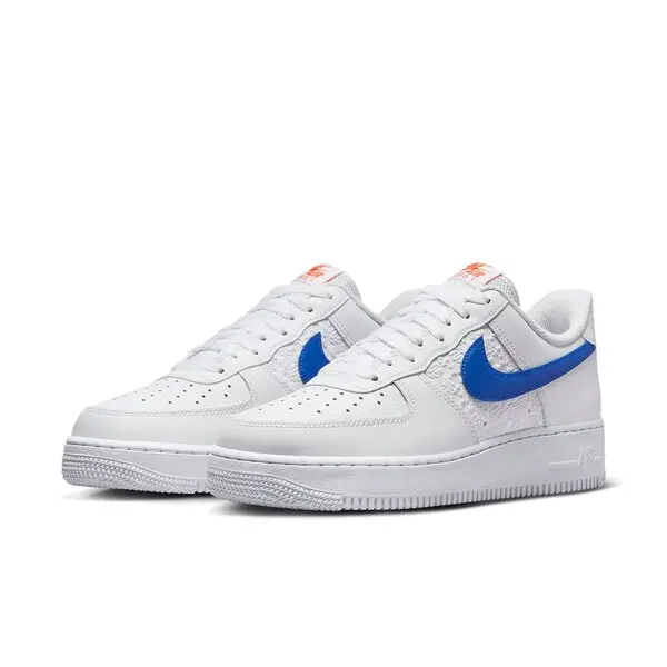Nike Force 1 Low Sneakers - White/blue