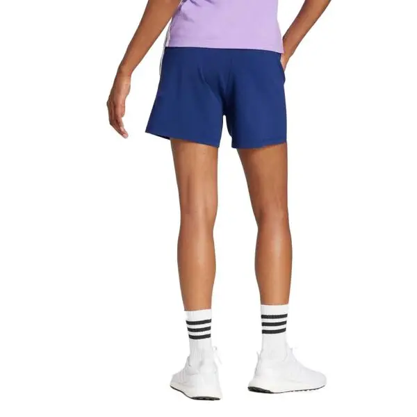 Adidas Essentials 3-stripes Cotton Shorts - Dark Blue/white