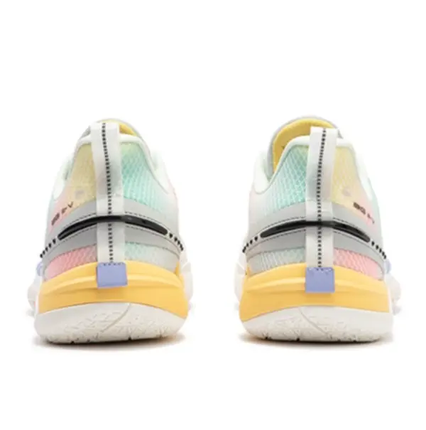 361 DEGREES Big3 5.0 Quick 'wind Rises' Athletic Sneakers - White/purple