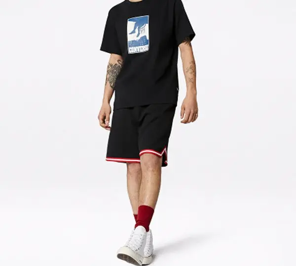 CONVERSE Chuck Taylor All Star Printing Sports Short Sleeve