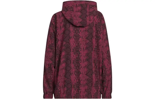 Adidas X Ivy Park Crossover Anorak With Snake Print