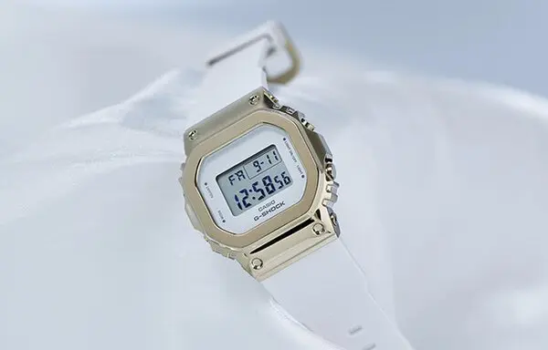 Casio G-shock Digital Watch With Metal Bezel