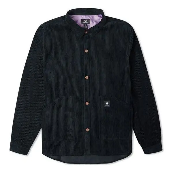 CONVERSE Corduroy Button Shirt Asia Sizing