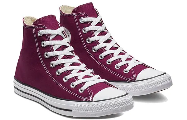 CONVERSE Chuck Taylor All Star Canvas Hi Sneakers - Red