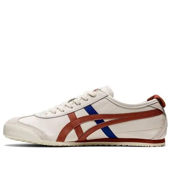 Onitsuka Tiger Mexico 66 Low Top Sneakers - Birch/rust Red