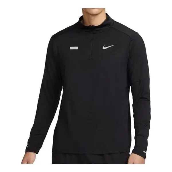 Nike Element Half Zip Running Top - Black