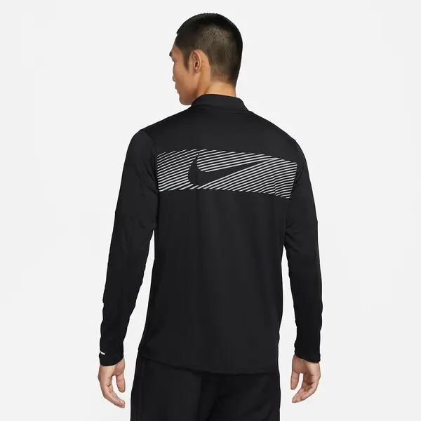 Nike Element Half Zip Running Top - Black