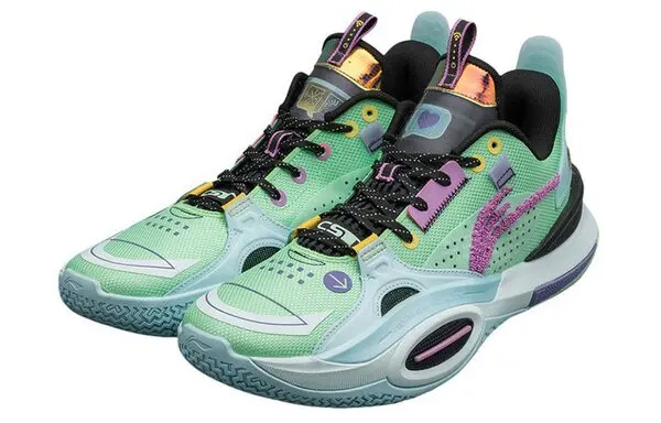 LI-NING Wade All City Low X Disney Sneakers - Light Green