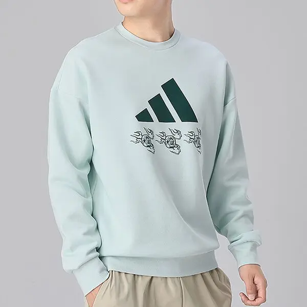 Adidas Ub Gfx Bos Logo Pullover Sweatshirt