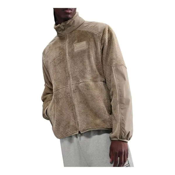 Nike X Stussy High-loft Full-zip Jacket - Khaki