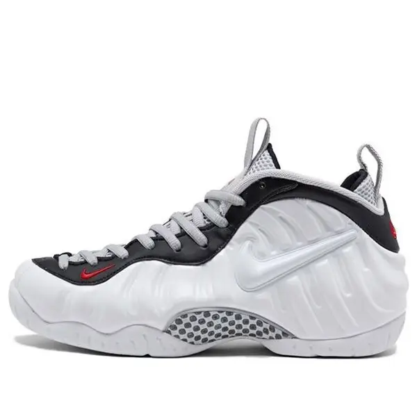 Nike Foamposite Pro High Top Sneakers - White/black
