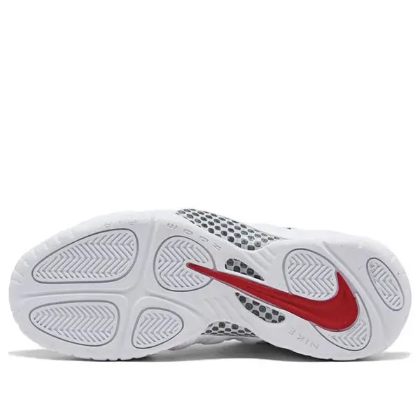 Nike Foamposite Pro High Top Sneakers - White/black