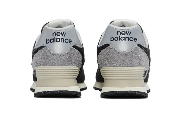 NEW BALANCE 574 Sneakers - Black/white/grey