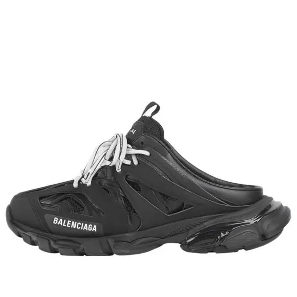 Balenciaga Track Mule - Black/white