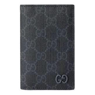 Gucci 26 Gg Card Holder Wallet - Black