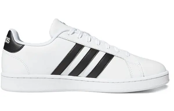 Adidas Grand Court Low Top Sneakers - Black