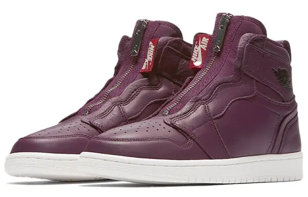 JORDAN 1 Retro High Zip - Bordeaux/black-phantom