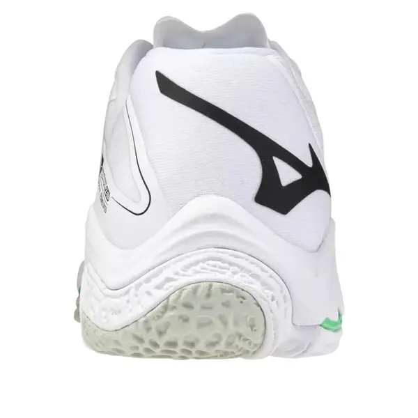Mizuno Wave Lightning Z8 Athletic Sneakers - White/black/frozen Emerald