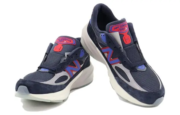 NEW BALANCE X Kith X Madison Square Garden 990v6 Made In Usa - Navy/red/blue