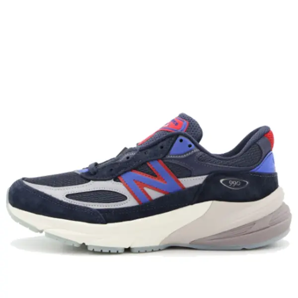 NEW BALANCE X Kith X Madison Square Garden 990v6 Made In Usa - Navy/red/blue