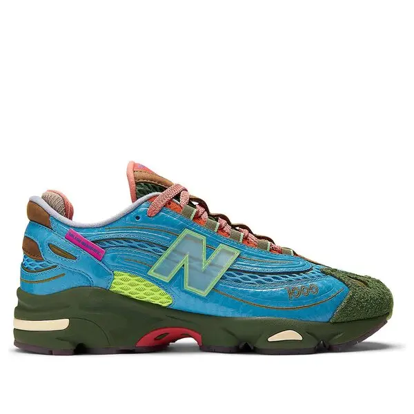 NEW BALANCE Salehe Bembury X 1000 "fog Be The Cloud" Sneakers - Blue/green/orange
