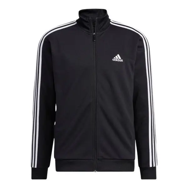 Adidas 3-stripes Doubleknit Tracksuit - Black