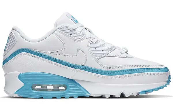 Nike X Undefeated Air Max 90 - White/blue Fury