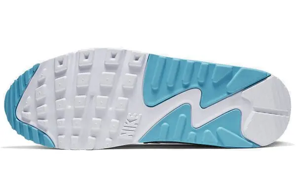 Nike X Undefeated Air Max 90 - White/blue Fury