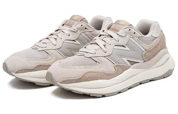 NEW BALANCE 57/40 Athletic Sneakers - Light Gray