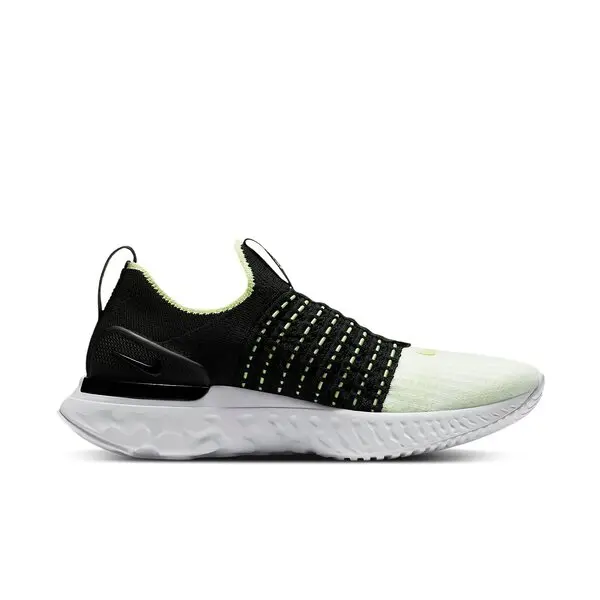 Nike React Phantom Run Flyknit 2 Athletic Sneakers - Black
