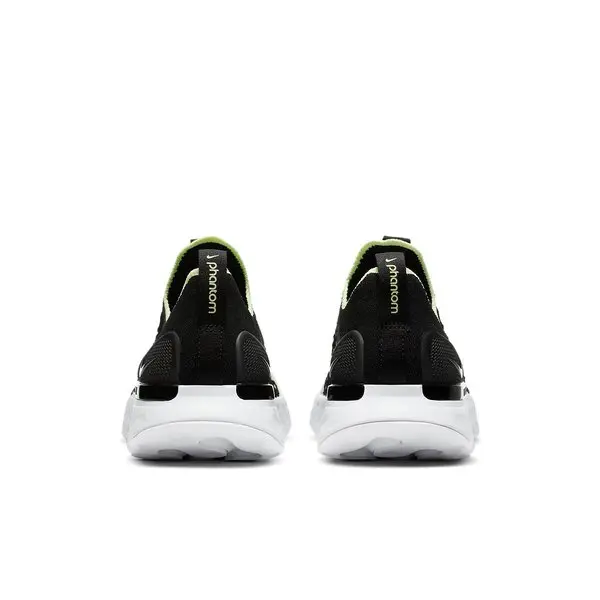 Nike React Phantom Run Flyknit 2 Athletic Sneakers - Black