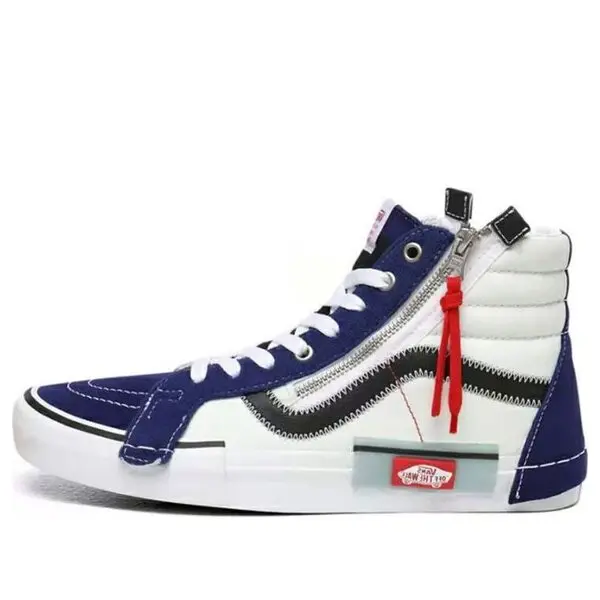 VANS Sk8-hi Reissue Cap 'blueprint' Sneakers - Blue/white